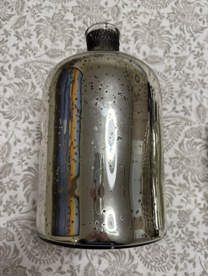 Jones & Sons Uttermost Glass Jars Vases Set Of 2 Mercury Style Glass ...