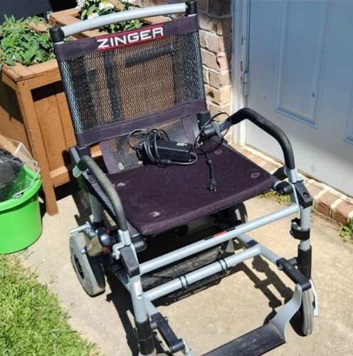 Zinger Journey Power Chair Electric Folding Portable Wheelchair ~ 42 ...
