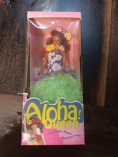 Aloha Queen Musical Dancing Hula Hawaiian Doll 12” Electronic Really ...