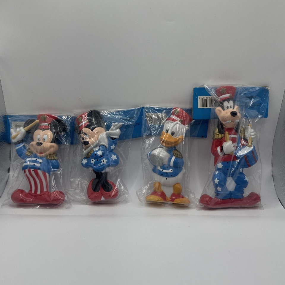 Walt Disney's Mickey Minnie Goofy Donald All-American Kazoo Band Set ...