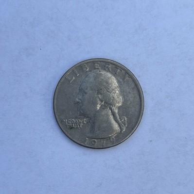 1979 Quarter No Mint Mark Letter Touching Rim Error | eBay
