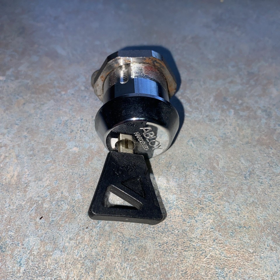 Abloy DiskLock Pro Disc Detainer Cylinder High Security W/ Working Key ...