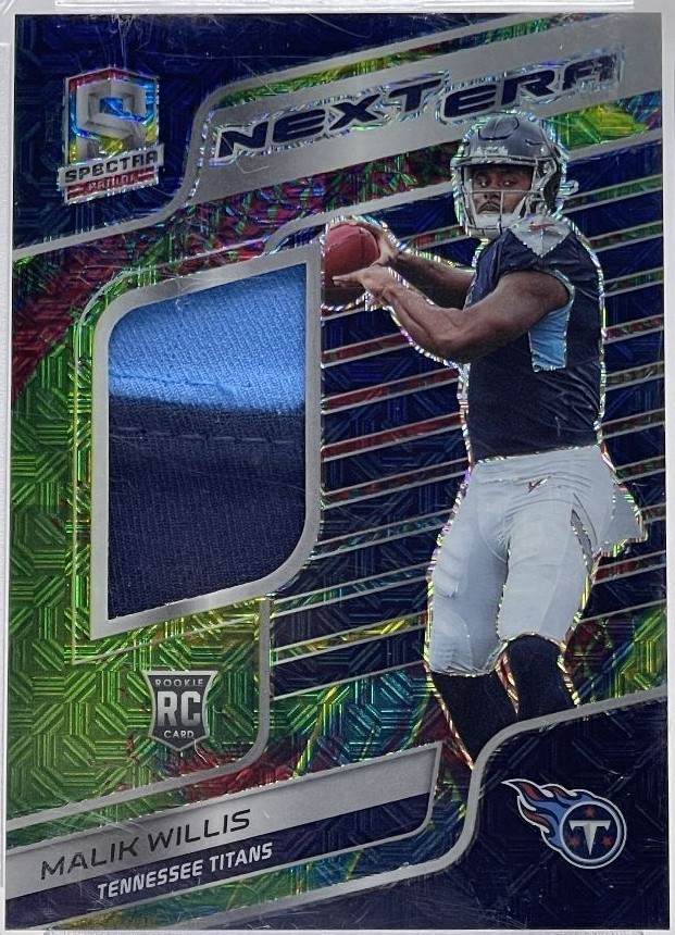 2022 Panini Spectra - Next Era Malik Willis #NE-MWI Meta Prizm /25 (MEM ...