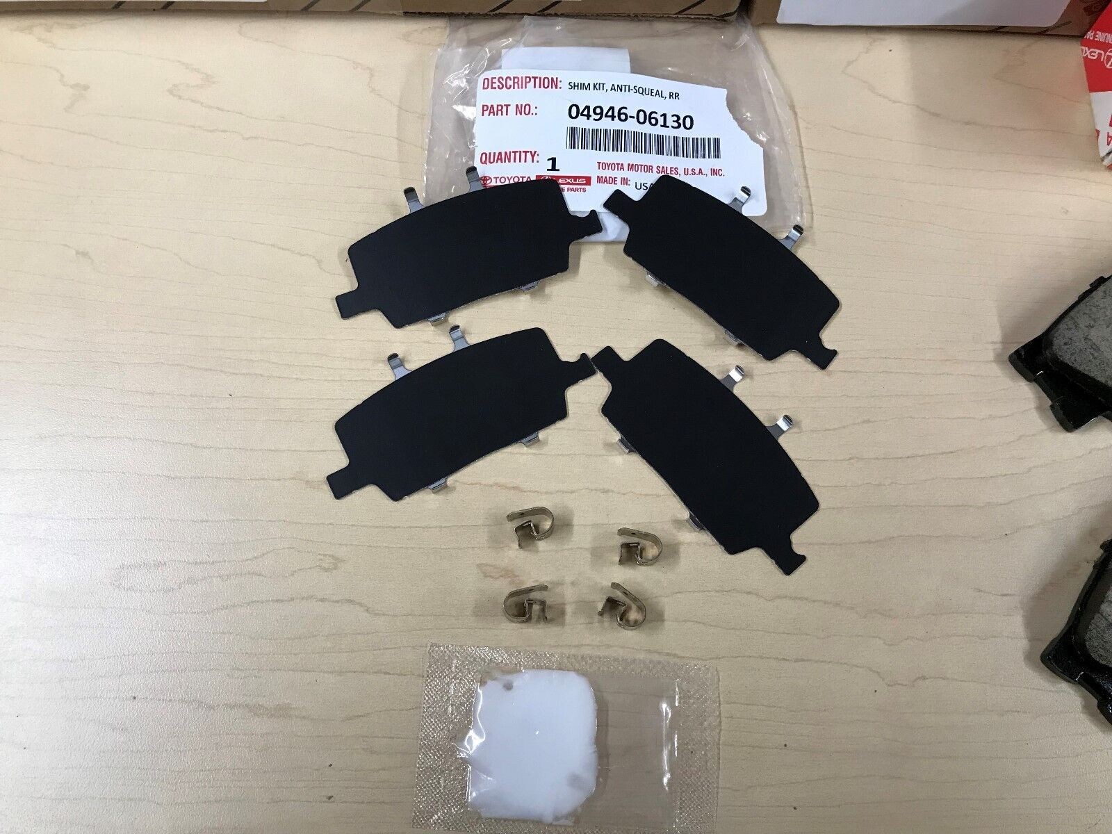 2012-2017 TOYOTA CAMRY GENUINE OEM NEW FRONT & REAR BRAKE ROTORS PADS ...