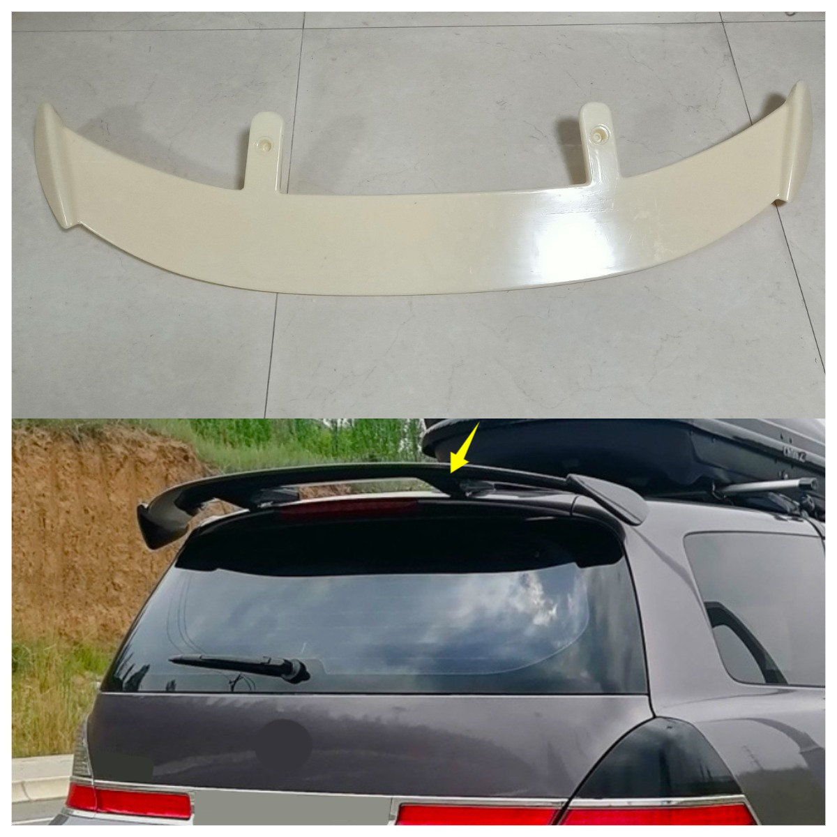 Unpainted 52'' Rear Trunk Spoiler Wing Universal For Suzuki SX4 ...