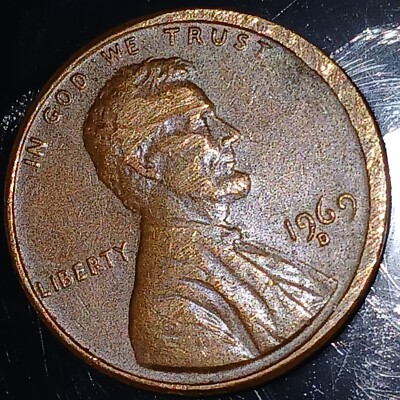 1969 Rare D Penny Rim Error | eBay