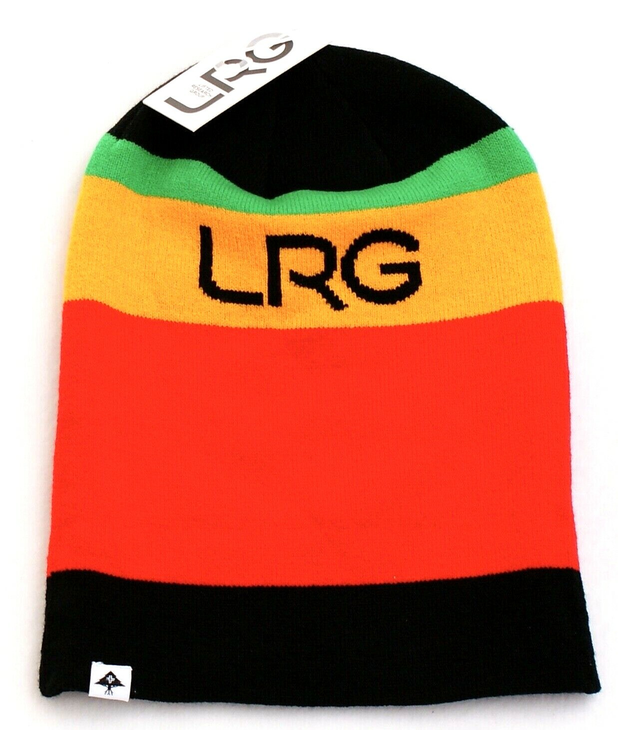 LRG Lifted Research Group Multi Color Knit Beanie Skull Cap Men's One ...