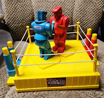 Rock ’Em Sock ’Em Robots by Mattel (Blue Bomber vs. Red Rocker ...