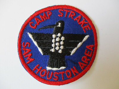 vintage 1950 era BSA Camp Strake Sam Houston Area Council Cut Edge ...