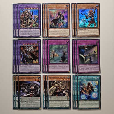 27x Amazoness Core Inc. Liger King Spiritualist War Chief Augusta Hall ...