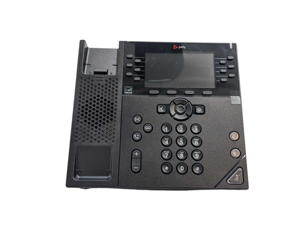 Polycom VVX 450 Business IP Desk Phone - Black (2200-48840-001) for ...
