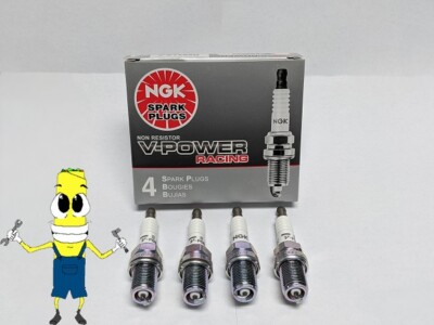 NGK (7317) R5724-8 Racing Spark Plug - Set of 4 | eBay