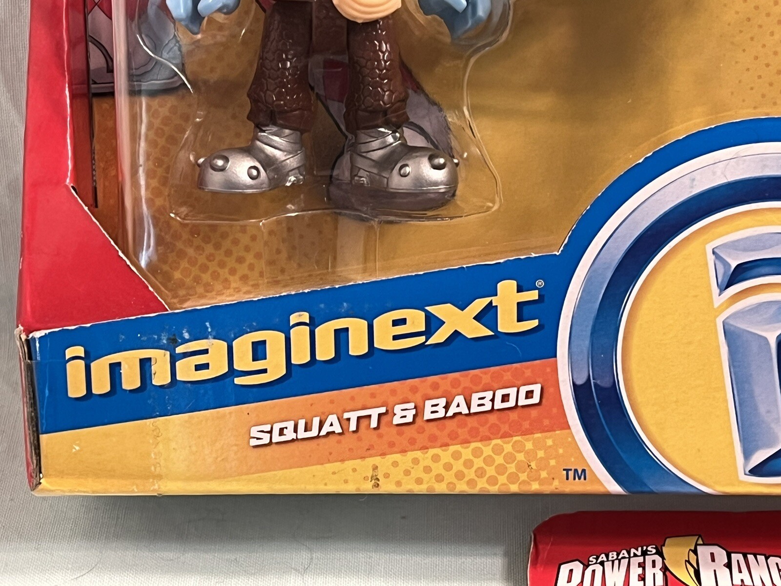 Fisher-Price ~Power Rangers Imaginext~ Squat & Baboo (Lot Of 3) New ...