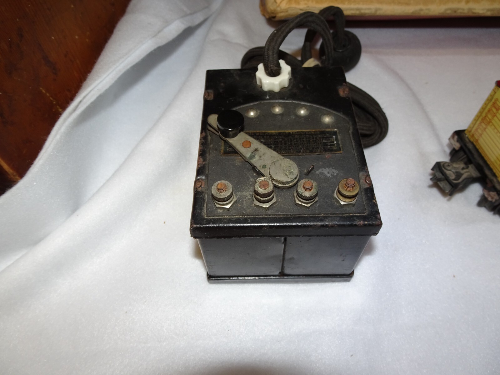 Vintage Lionel JR 1055 Prewar Freight Train Set w'Transformer and RED ...