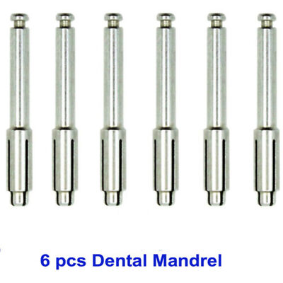 6Pcs Dental Mandrel Soflex type Flexi Discs Fit RA Shank For Polishing ...