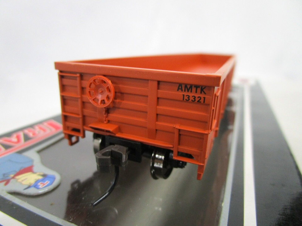 Atlas HO Scale AMTK Amtrak MOW Evans 52' Gondola Car #13308 NOS 968 | eBay