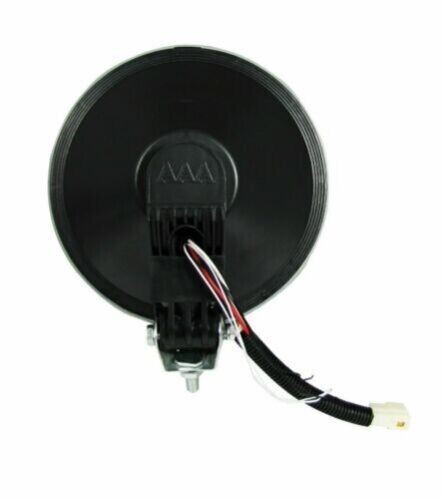 2x 9" Fog Spot Lights 12V White Round Halogen 20 LED Angel eye Car Van ...