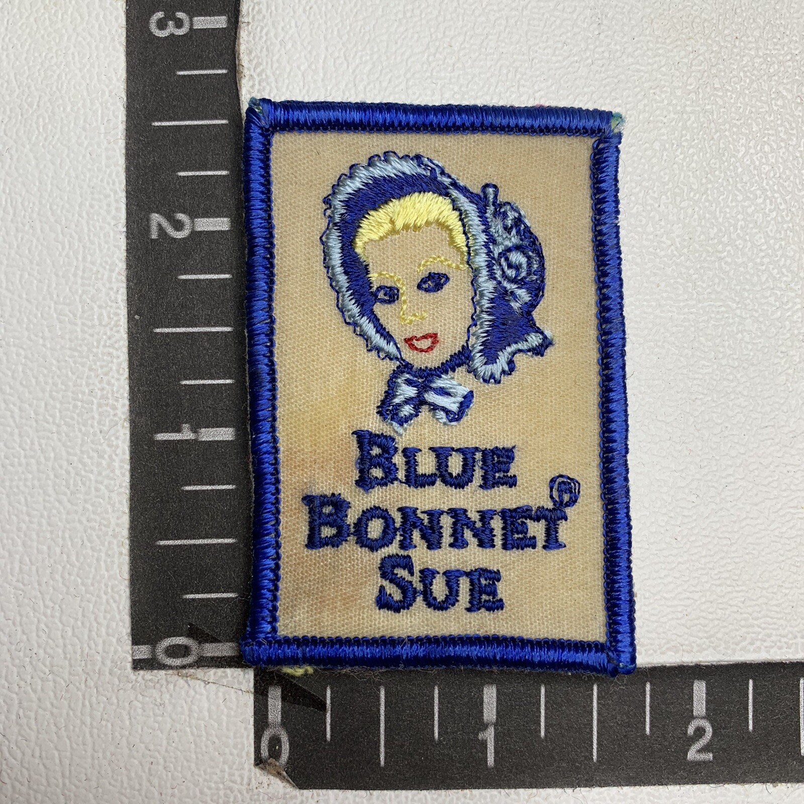 Blue Bonnet Butter Substitute Margarine Advertising Patch BLUE BONNET ...