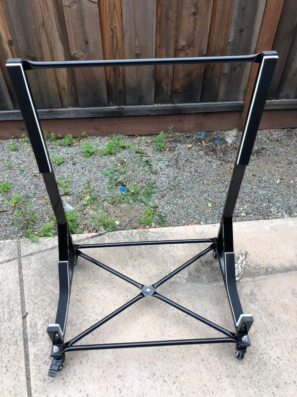 Hard Top Hardtop Carrier Rack w/ COVER Storage Cart for BMW 318iC 325iC ...