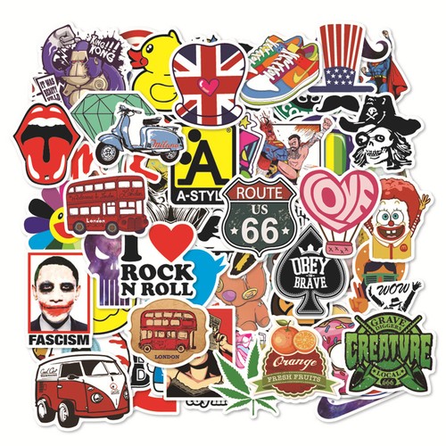 100pcs Sticker Bomb Pack Jdm Jap Euro Car Styling Vinyl Sticker Laptop ...