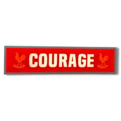 COURAGE BEER LED BAR LIGHT SIGN 240 VOLT 1200 MM X 300 MM FREE POST | eBay
