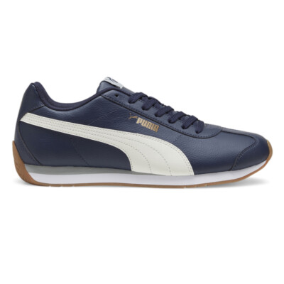 PUMA Turin Iii Lace Up Mens Blue Sneakers Casual Shoes 38303716 | eBay