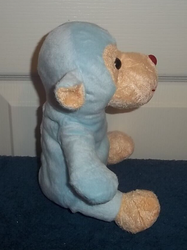 BLUE MONKEY PLUSH TOY - 8 INCHES TALL | eBay