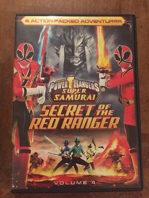 POWER RANGERS SUPER SAMURAI: SECRETS OF THE RED RANGER VOL.4- DVD ...