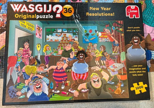 WASGIJ #36 New Year Resolutions (Jumbo) -- 1000 Piece Jigsaw Puzzle ...