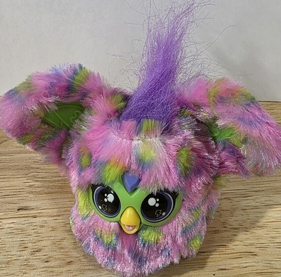 Furby Furblet Hasbro Toy 2.5" Talking And Singing Bag Clip Pink Green ...
