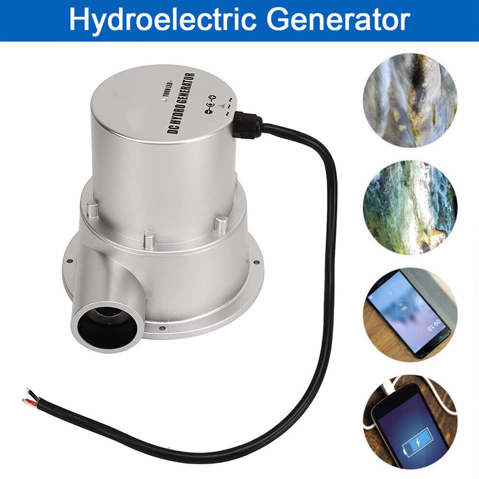 Micro Hydroelectric Generator Hydro Power Station Water Turbine ...