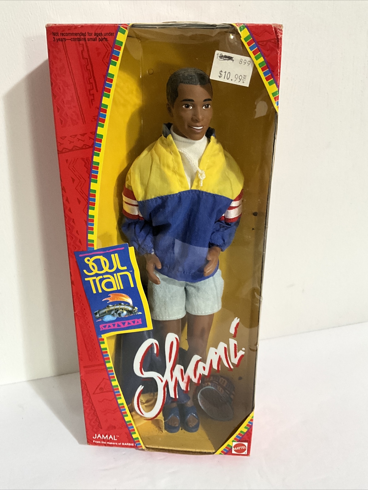 Soul Train Shani Jamal Doll Mattel 1993 #10288 Barbie for sale online ...