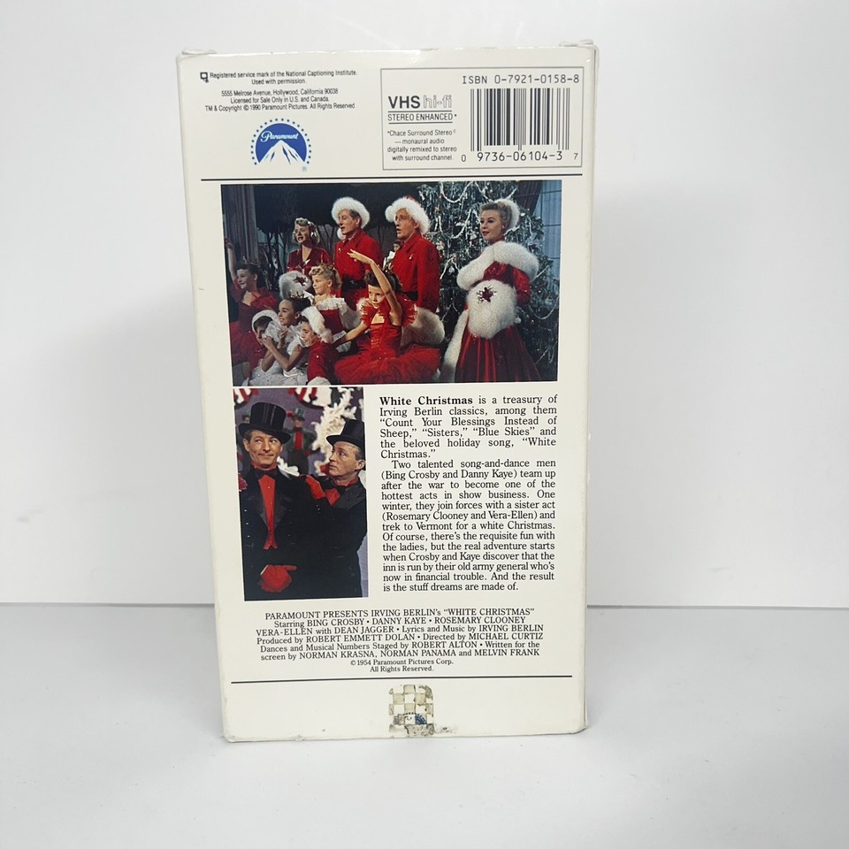 White Christmas (VHS, 1997) 97360610437| eBay