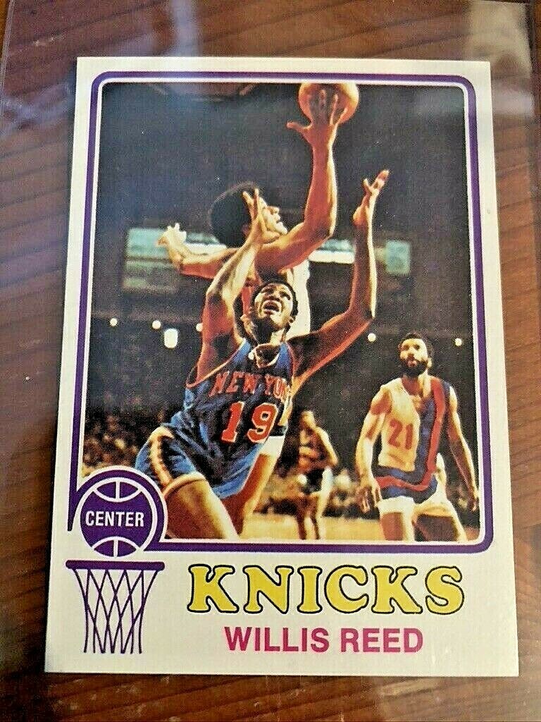1973 Topps basketball card #105 Willis Reed(HOF) Centered & Sharp | eBay