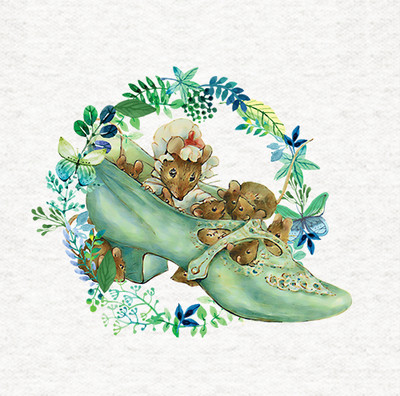 Beatrix Potter Peter Rabbit shoe Fabric Craft Panels in 100% Cotton or ...