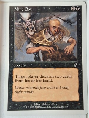 Mind Rot - 7th Edition Core Set - Magic the Gathering MTG Nice! | eBay