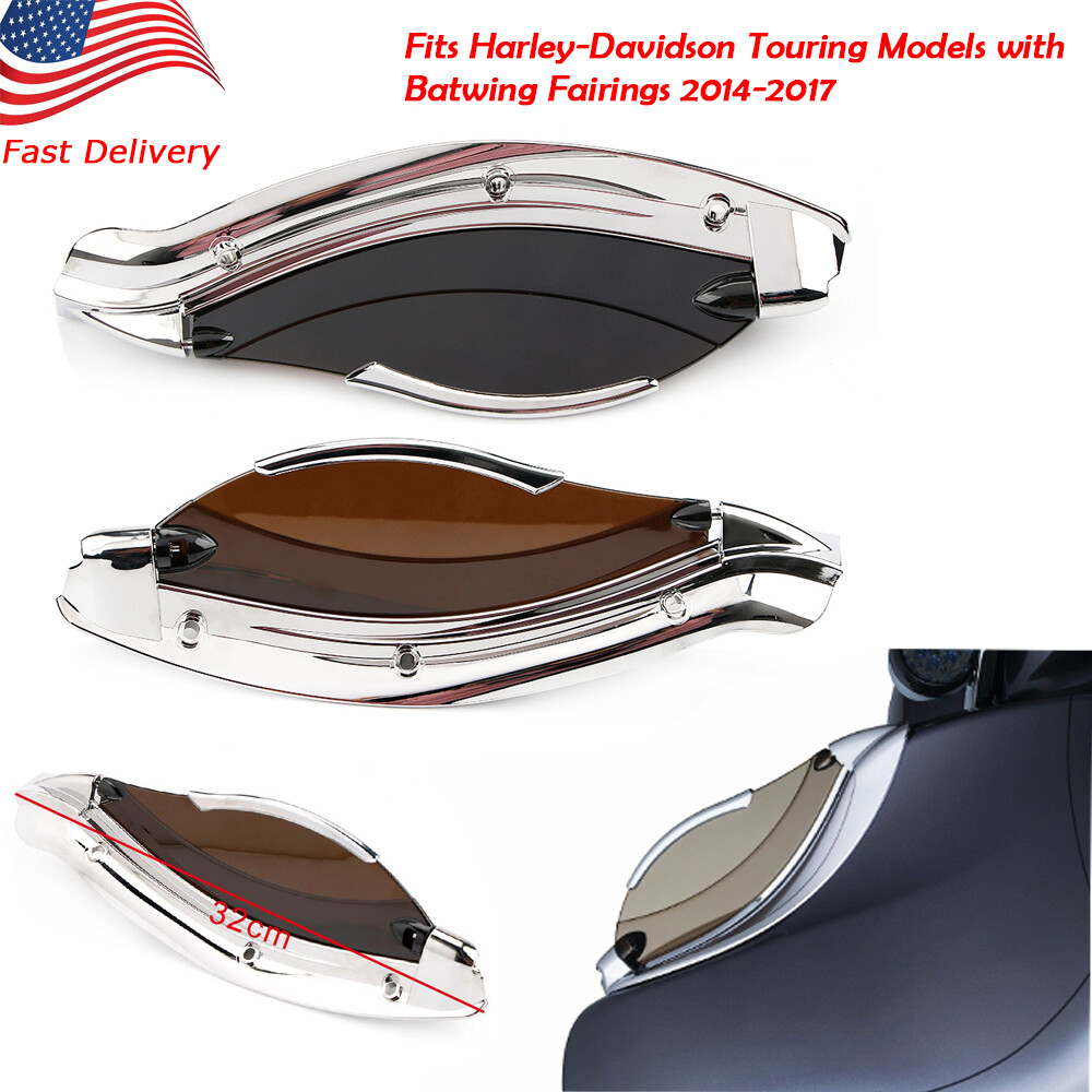 Batwing Fairing Air Deflectors Motorcycle Upper Batwing Fairing