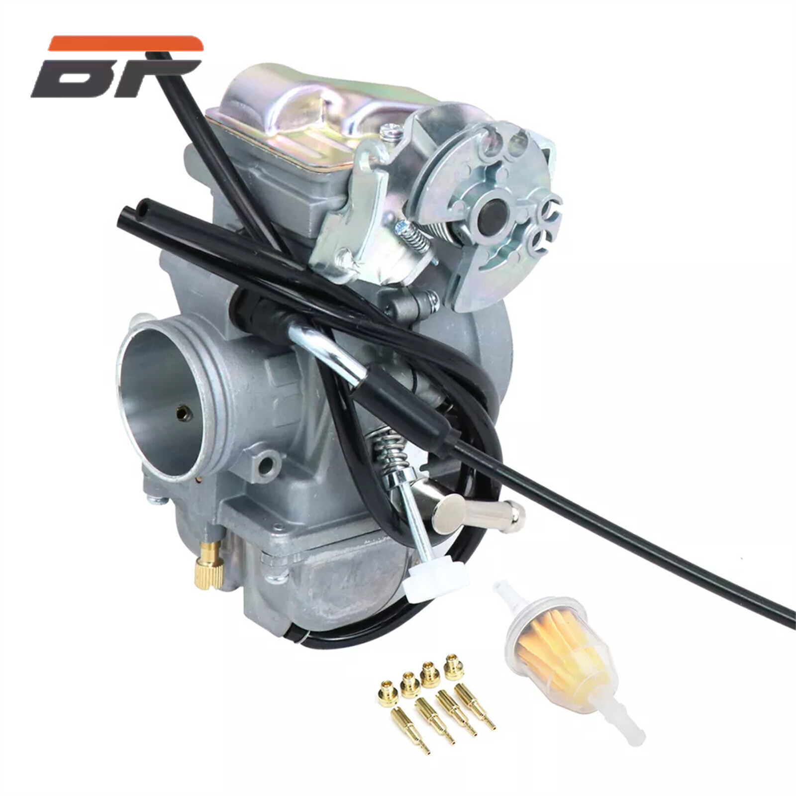 TM40-6 Carburetor for Mikuni TM40 40mm Flat Slide Carb with Pumper | eBay