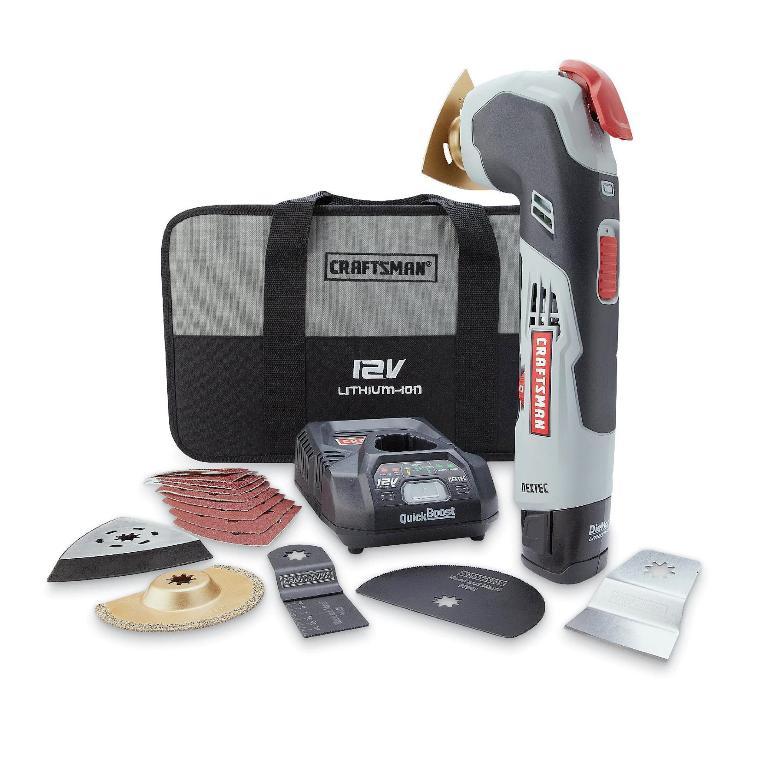 CRAFTSMAN NEXTEC 12V CORDLESS MULTI-TOOL QUICK RELEASE W/BATTERY ...