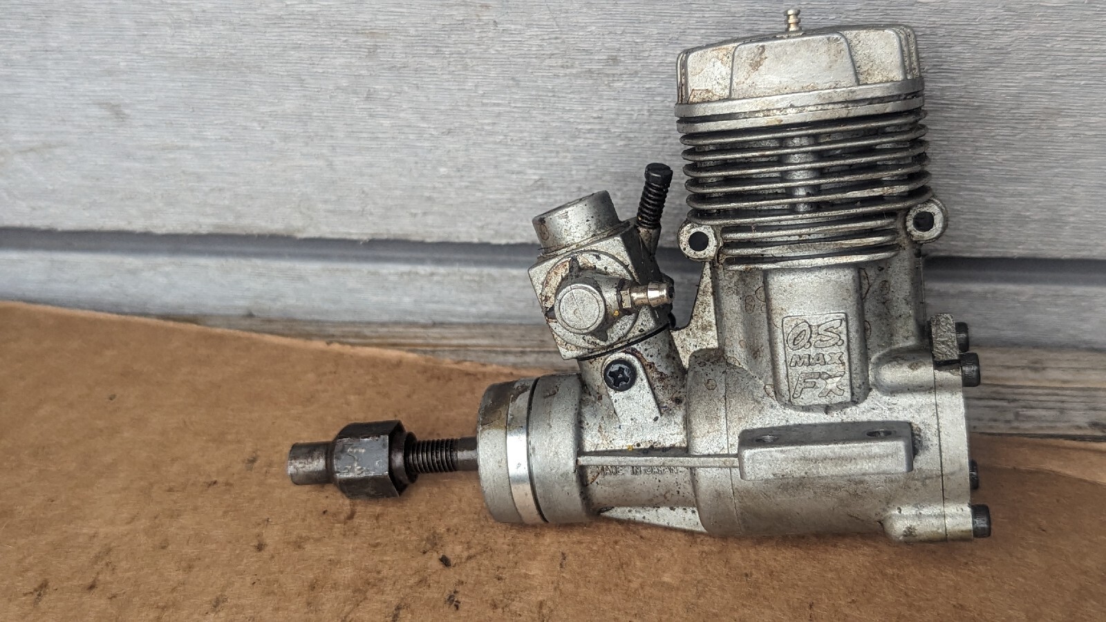 OS MAX 40FX RC MODEL ENGINE FOR PARTS OR DISPLAY VINTAGE RC CAR ...