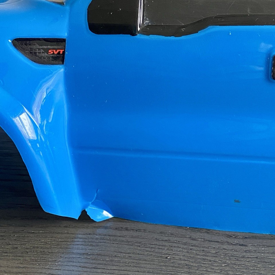 Traxxas 1/10 Ford F150 SVT Raptor Pickup Truck Blue Body Shell for ...