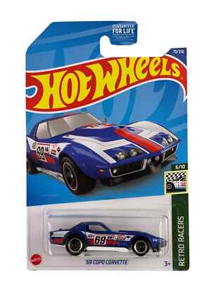 Hot Wheels 2022 HW Retro Racers 6/10 1969 C3 COPO Corvette | eBay