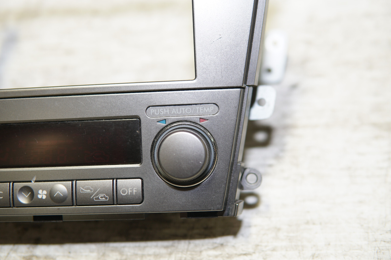 JDM Subaru Legacy Outback Climate Control Dual Double Din Bezel Hazard ...