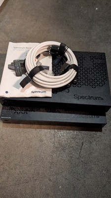 2 Spectrum 101-H Digital Video Receiver with Power Adapter with Cables ...