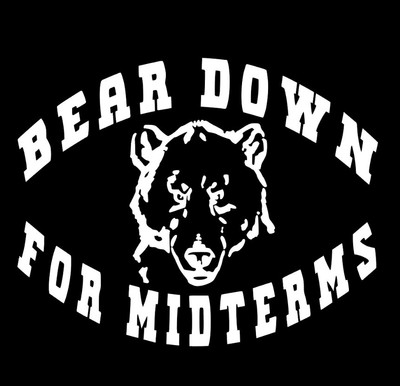 GREENDALE Community College, "BEAR DOWN", Vinyl Sticker Community, Joel ...