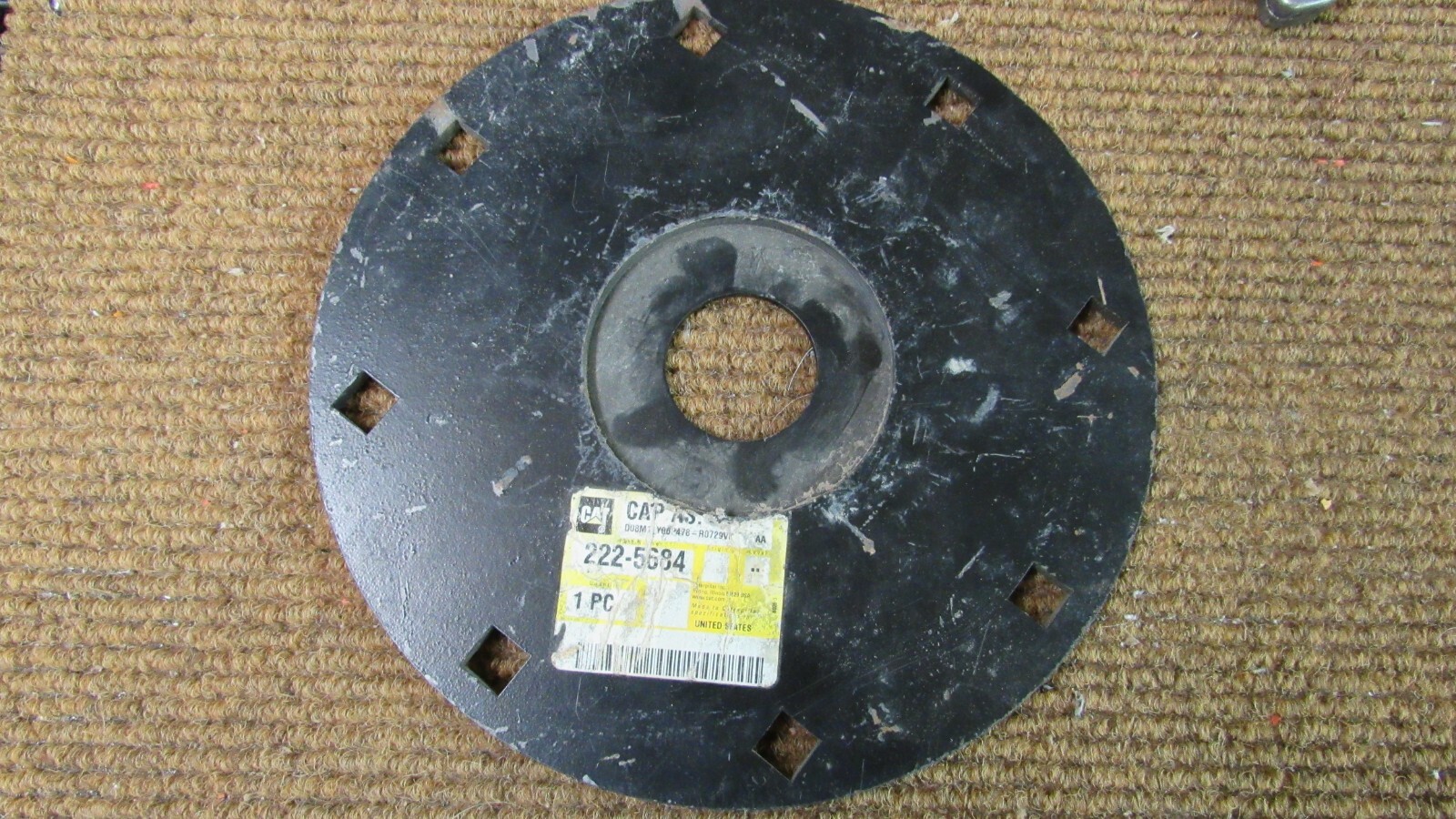 Genuine CAT Caterpillar Cap 222-5684 OEM | eBay