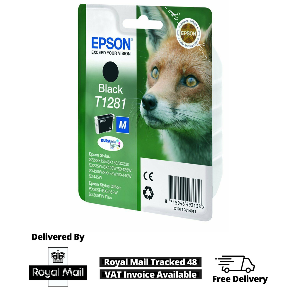 LOT Genuine Epson T1285 T1283 T1281 T1282 T1284 CMYK / Multipack Ink ...