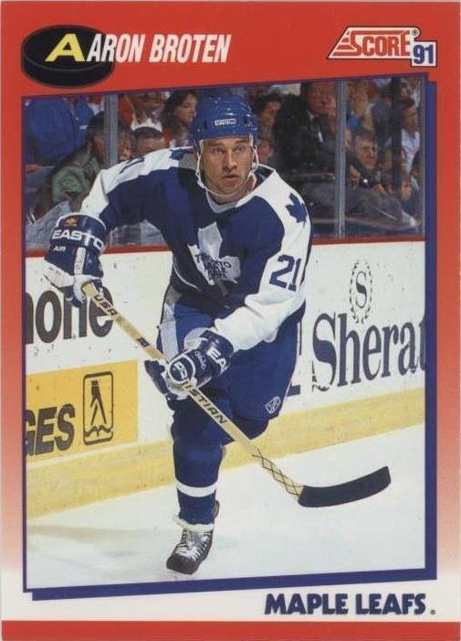 1991-92 Score Canadian - Aaron Broten #250 Bilingual for sale online | eBay