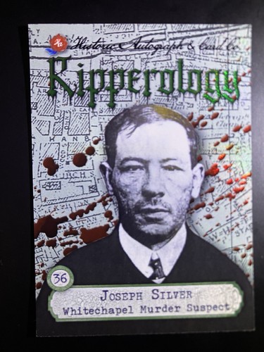 2024 Historic Autographs CHAOS Series 2 Ripperology Green #/50 Joseph ...