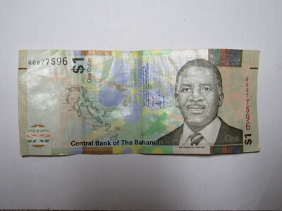 Bahamas Paper Money Currency - 2017 1 Dollar - Nice Circulated | eBay